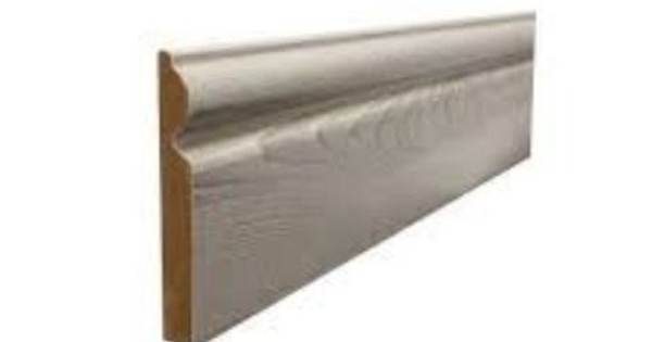 Light Grey Skirting Mdf 117mmx2.4mtr (b623) New