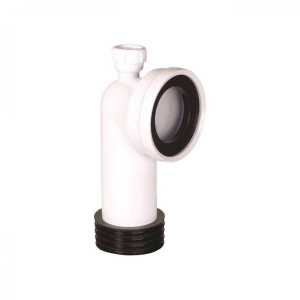 Pan Connector White Hunter Bend 90 Deg C/w Boss