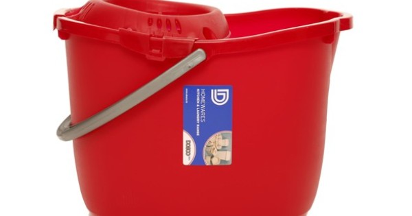 Dosco Mop Bucket & Wringer Red 55037