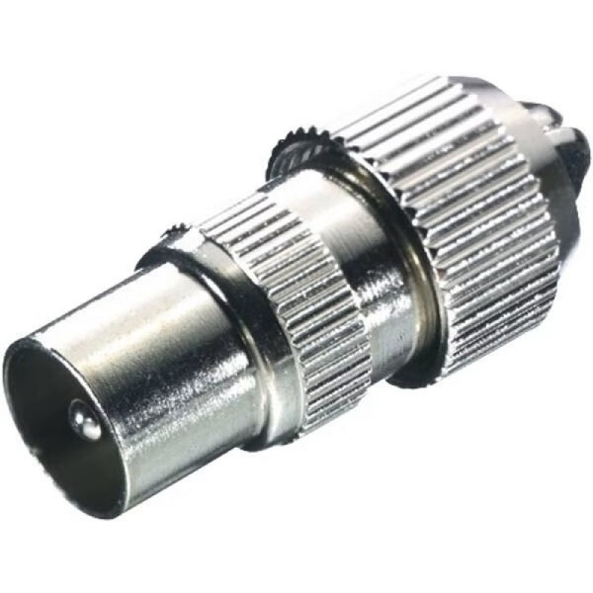 Vivanco Metal Coax Plug Male Vvancoaxconnmetm